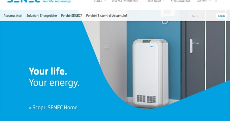 Online il nuovo sito SENEC | SENEC